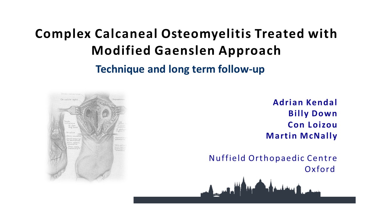 Long term follow-up of complex calcaneal osteomyelitis treated with ...